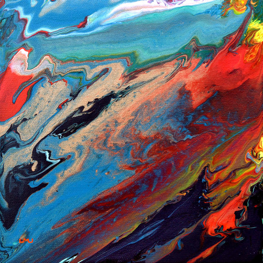 Enter the Red Dragon Original Painting Laura Milnor Iverson Official S ...